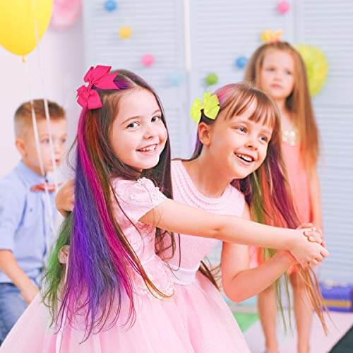 Crazy Temporary Hair Color For Kids - Kids Washable Hair Dye - Javsh