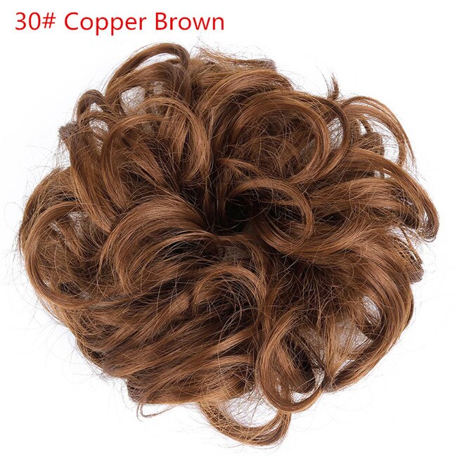 Buy Fake Hair Bun - 50% OFF on Fake Messy Bun Fake Curly Bun | Javsh
